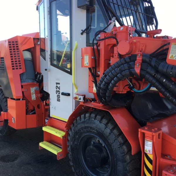 Sandvik Underground Drill DD321 - Nelson Machinery & Equipment Ltd.