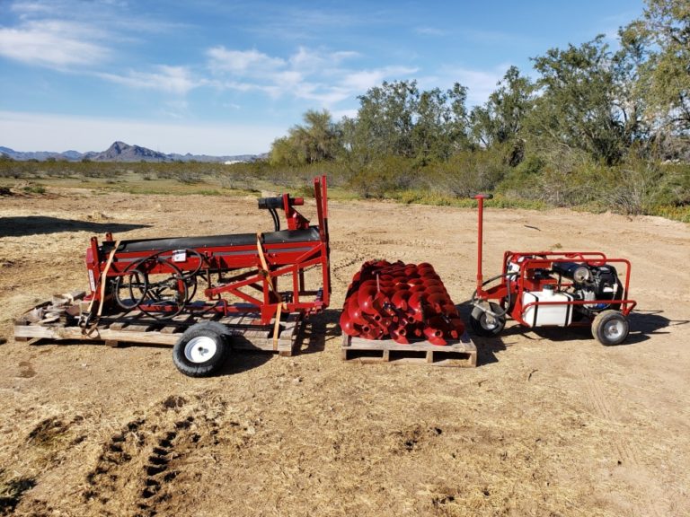 Hydraulic Auger: Big Beaver Drill - Nelson Machinery & Equipment Ltd.