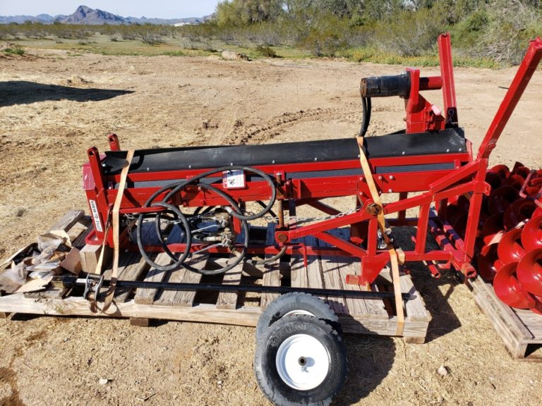 Hydraulic Auger: Big Beaver Drill - Nelson Machinery & Equipment Ltd.