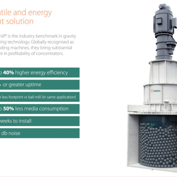 100 HP Metso VTM-150-LS Vertimill - Nelson Machinery & Equipment Ltd.