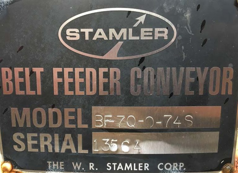 Stamler Owenburg Chain Feeder - Nelson Machinery & Equipment Ltd.