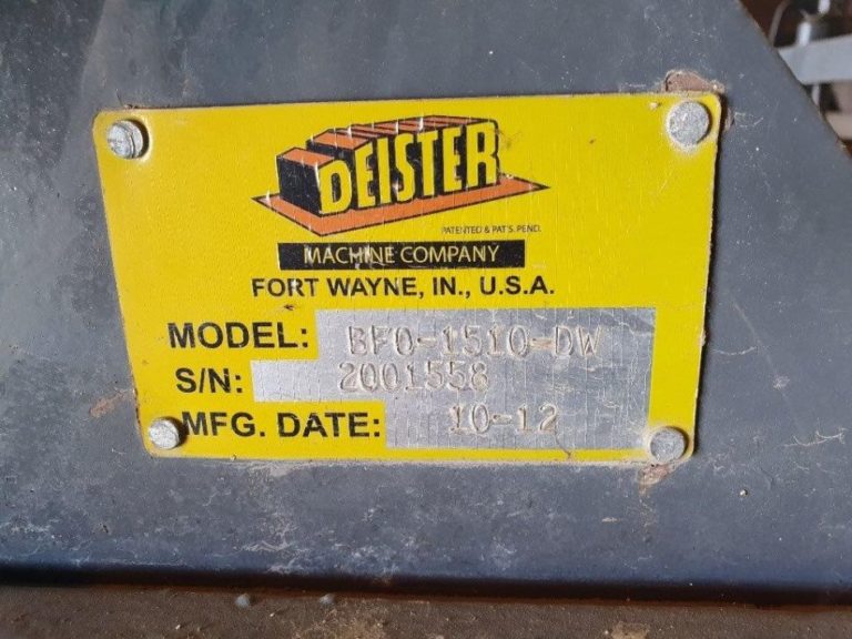 5' x 10' Deister Single Deck Screen - Nelson Machinery & Equipment Ltd.