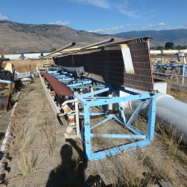 18" X 100' Truss Conveyor with Walkway - Nelson Machinery