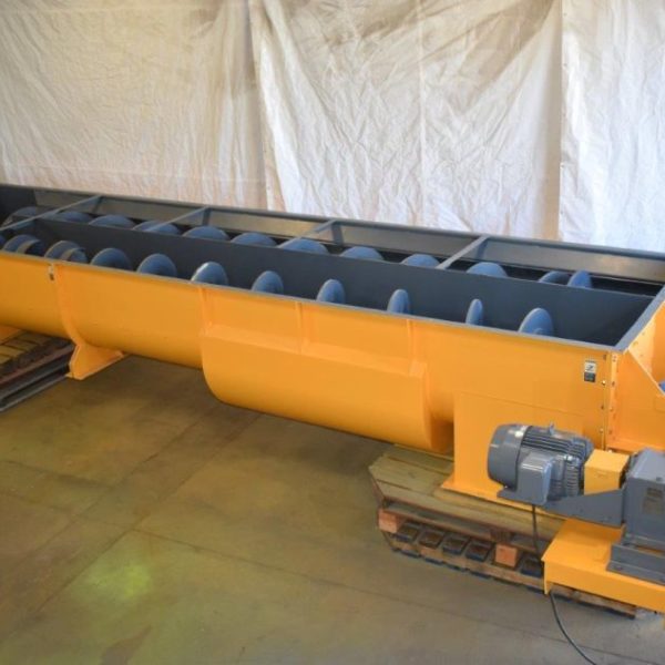 36" x 27' Twin Ribbon Screw Conveyor - Nelson Machinery & Equipment
