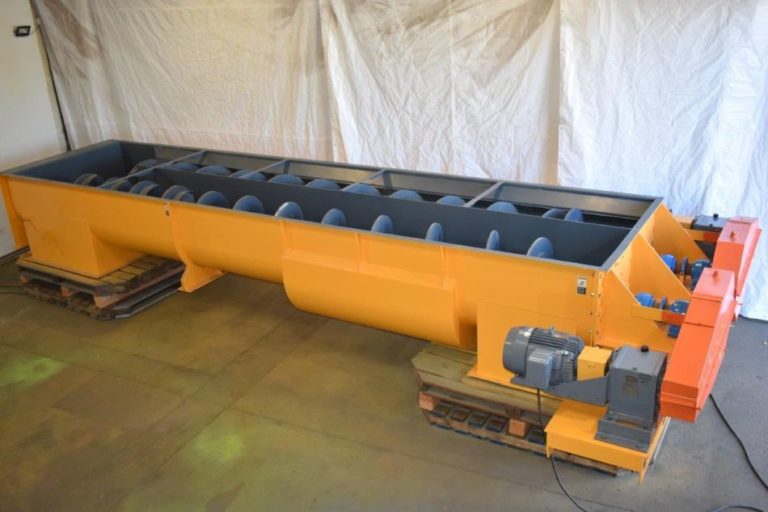 36" x 27' Twin Ribbon Screw Conveyor - Nelson Machinery & Equipment