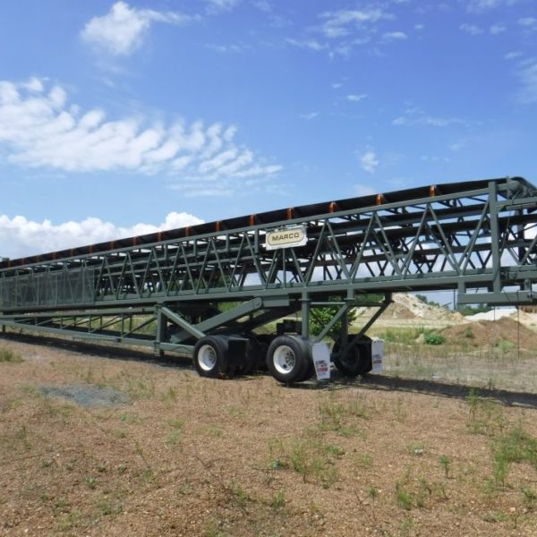 36" X 140' Marco Telescopic Radial Stacker - Nelson Machinery