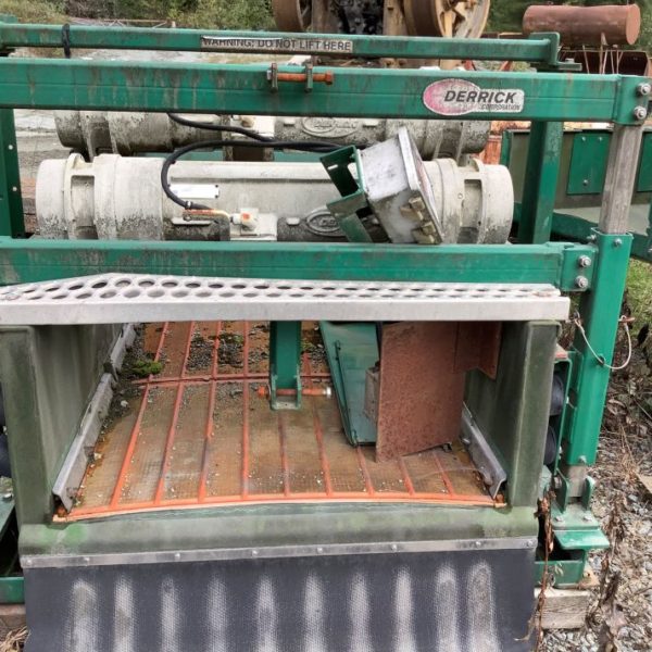 Derrick Dewatering Screen with Cyclone System - Nelson Machinery
