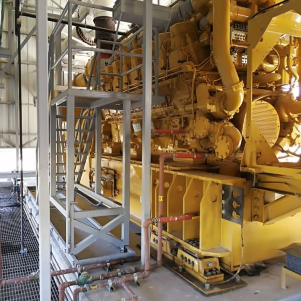 4 MW Kato Genset with CAT Diesel Engine - Nelson Machinery