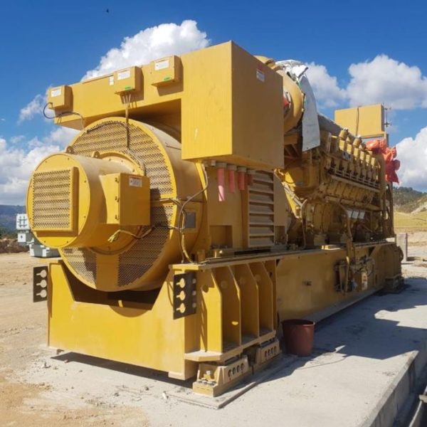 4 MW Kato Genset with CAT Diesel Engine - Nelson Machinery