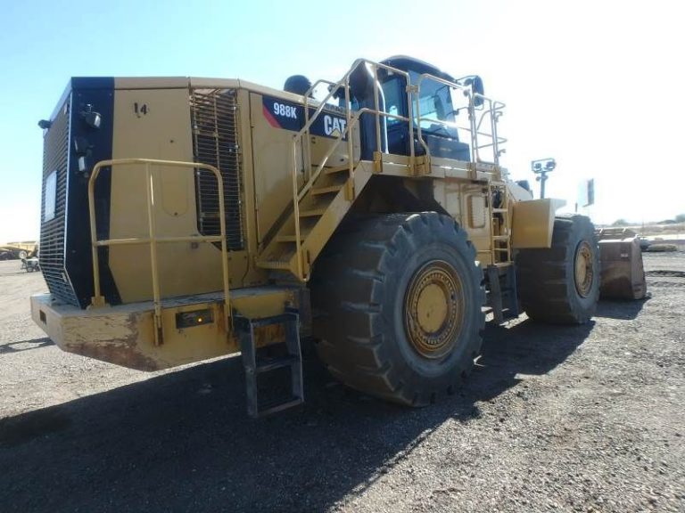 2015 CAT 988K Hi-Lift Wheel Loader - Nelson Machinery & Equipment Ltd.