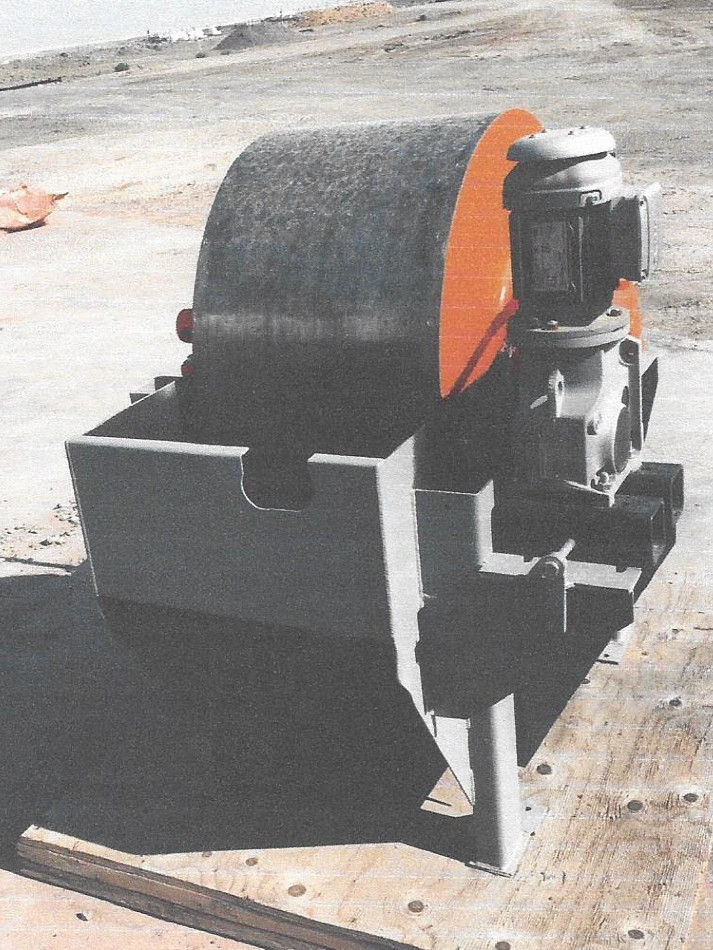 30" x 18" Eriez Magnetic Drum Separator - Nelson Machinery & Equipment