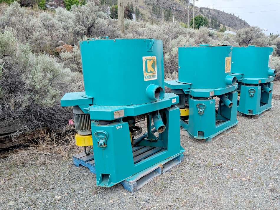 20" Knelson CD20VG Concentrators - Nelson Machinery