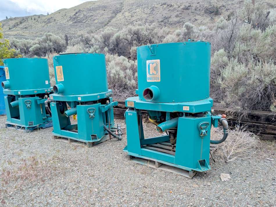 20" Knelson CD20VG Concentrators - Nelson Machinery
