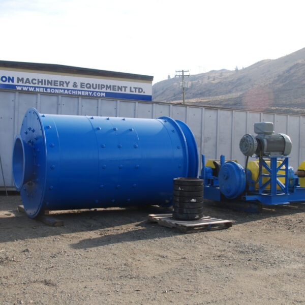 6' x 10' Rotary Drum Material Scrubber - Nelson Machinery