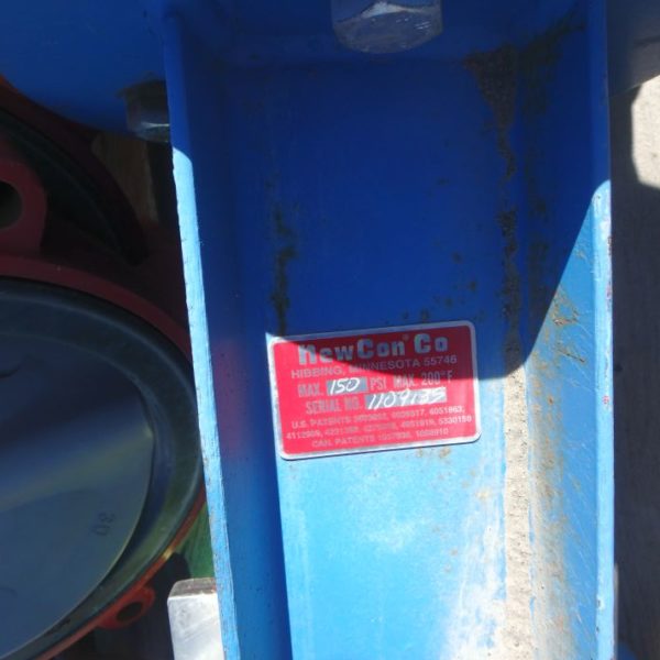 6" Newcon Gear Knife Gate Valve - Nelson Machinery & Equipment Ltd.