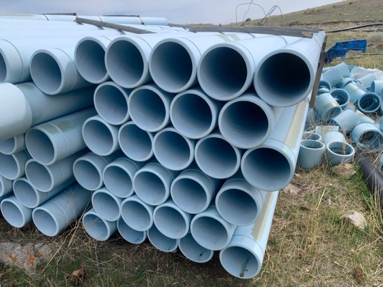 8" Aquamine High Impact PVC Pipe - Nelson Machinery & Equipment Ltd.