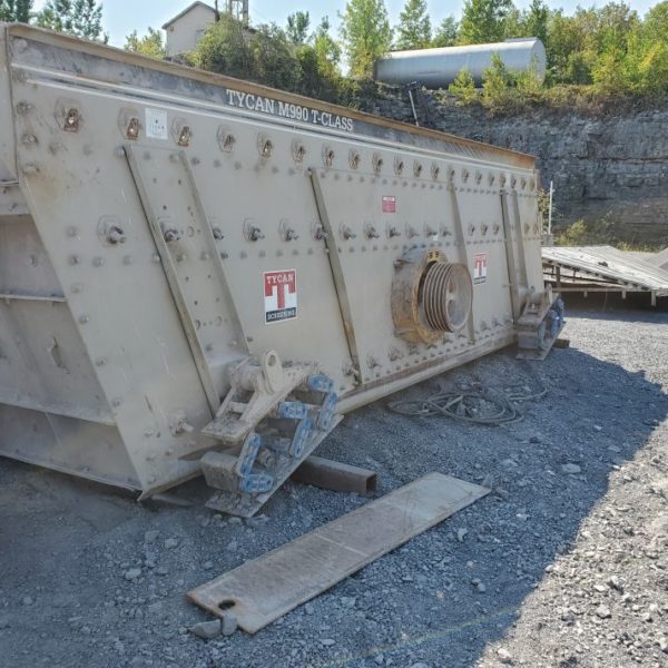 6' x 20' Tycan M990T Triple Deck Screen - Nelson Machinery