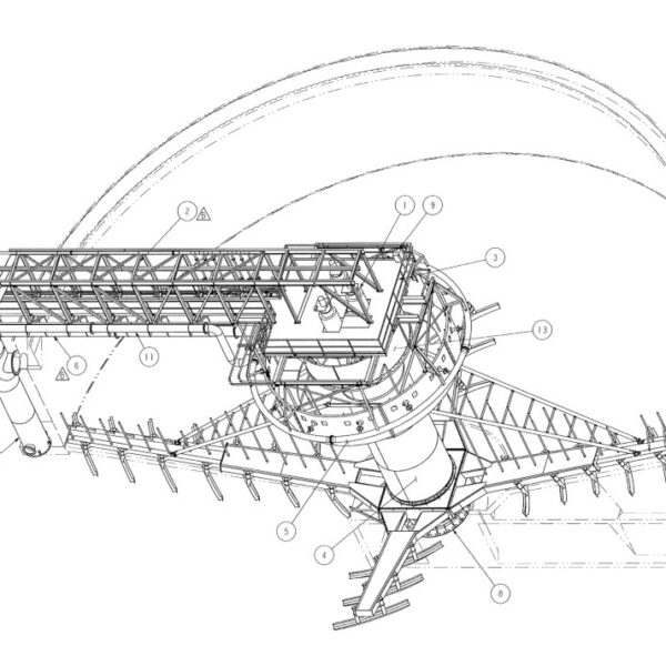 35m (115') Westech Paste Thickener - Nelson Machinery & Equipment Ltd.