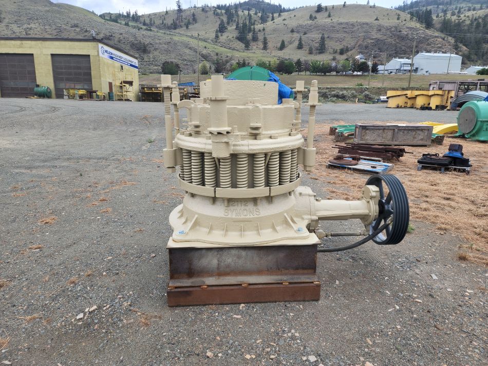 2' Symons Cone Crusher, 40 HP - Nelson Machinery & Equipment Ltd.