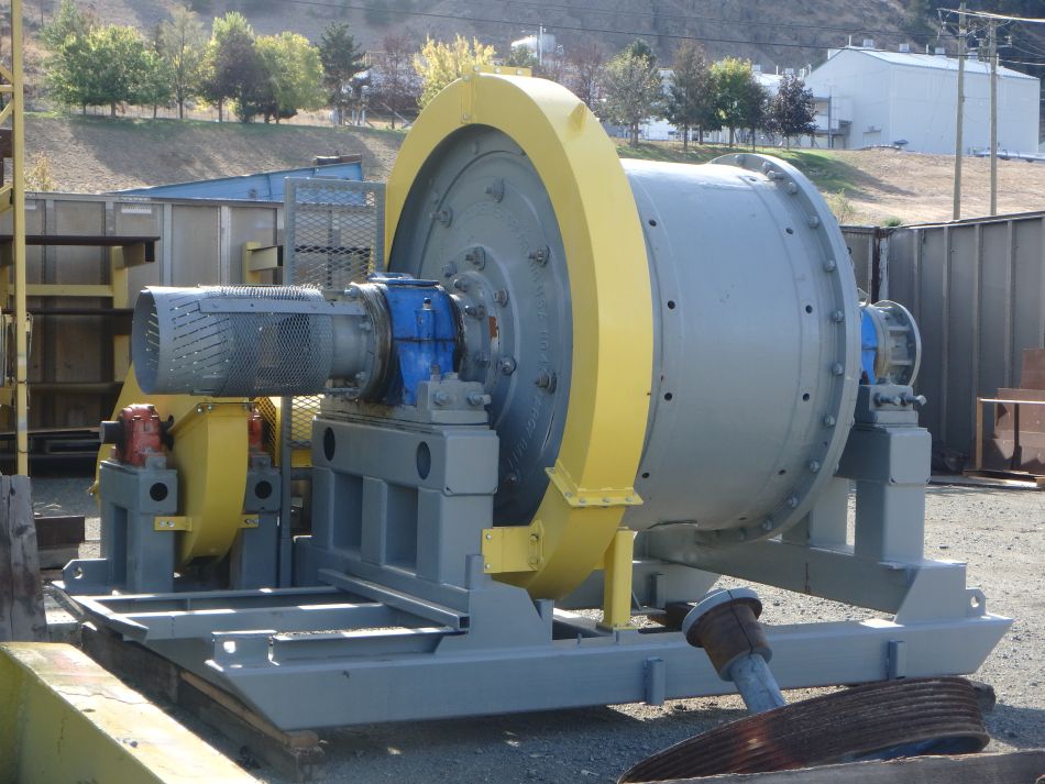 4' x 3' Marcy Ball Mill, 40 HP - Nelson Machinery & Equipment Ltd.
