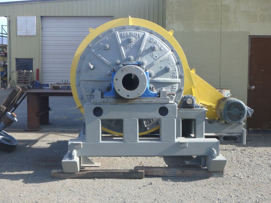 4' x 3' Marcy Ball Mill, 40 HP - Nelson Machinery & Equipment Ltd.