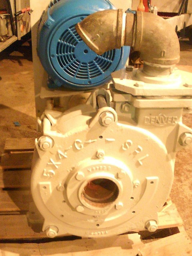 5" x 4" Denver SRL Pump - Nelson Machinery & Equipment Ltd.
