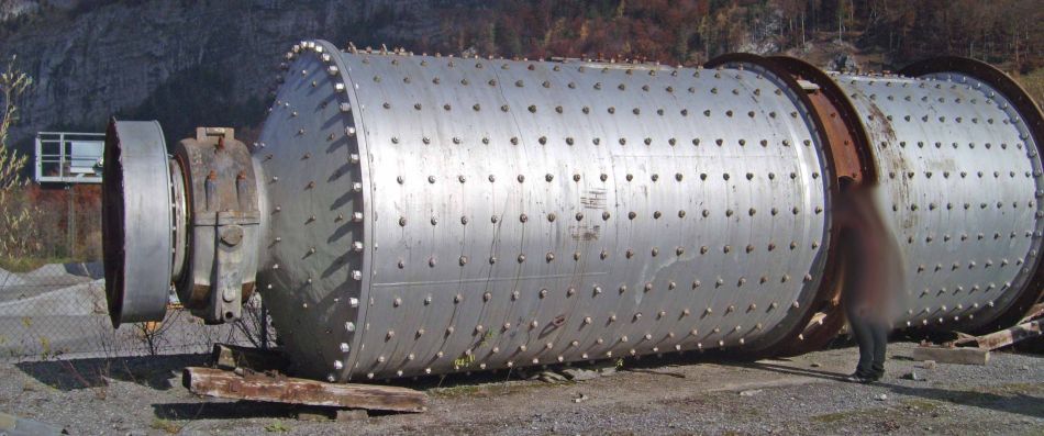 9' x 26' Polysius Ball Mills - Nelson Machinery & Equipment Ltd.