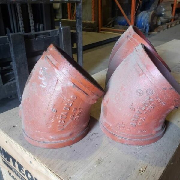 2" to 6" Victaulic & Gruvlok Fittings - Nelson Machinery & Equipment Ltd.