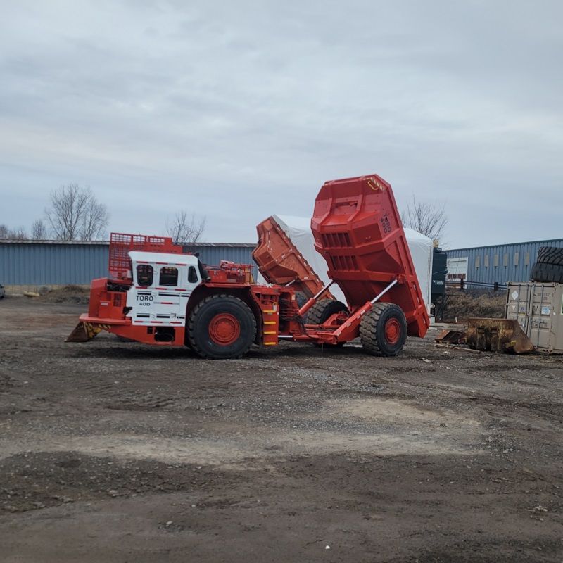 40 Ton Sandvik Toro 40D Underground Truck - Nelson Machinery