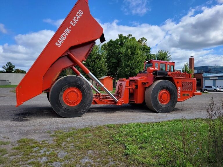 Sandvik EJC430 Underground Truck - Nelson Machinery & Equipment Ltd.