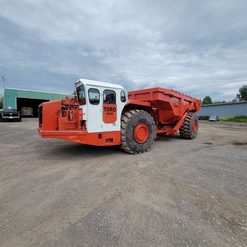 50 Ton Sandvik Toro 50D Underground Truck - Nelson Machinery