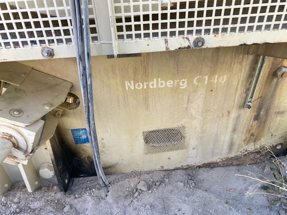 42" x 55" Metso C140 Jaw Crusher- Nelson Machinery