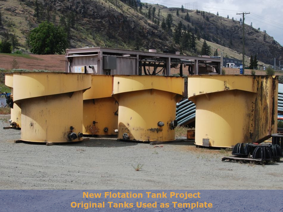 New Flotation Tanks - Nelson Machinery & Equipment Ltd.