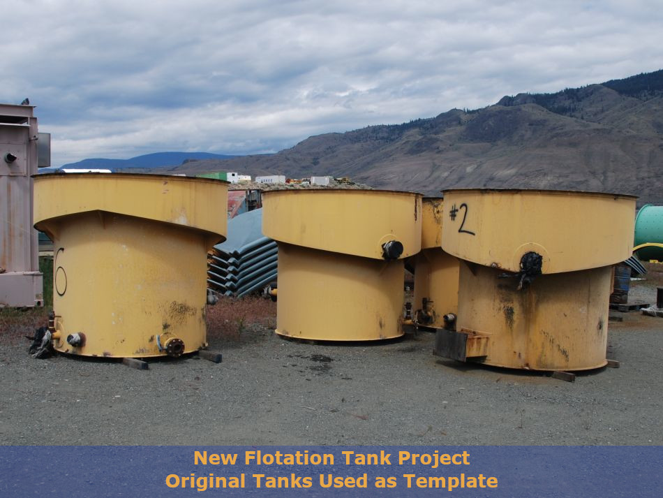 New Flotation Tanks - Nelson Machinery & Equipment Ltd.