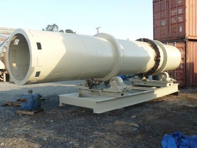 4' x 25' Direct Fired Rotary Dryer - Nelson Machinery