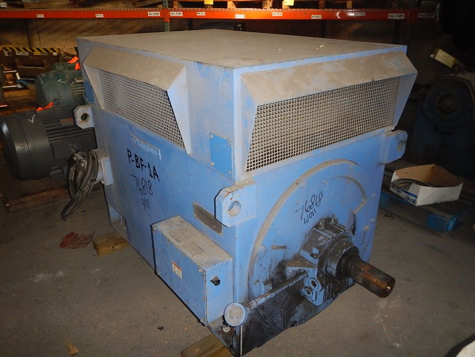 1500 HP Westinghouse Motor -4000 Volt- Nelson Machinery
