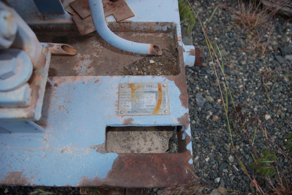 2.5" x 3" Sulzer Weise High Pressure Centrifugal Pump- Nelson