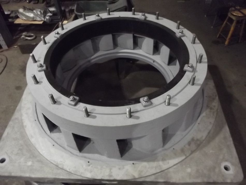 Raymond 5057 High Side Roller Mill - Nelson Machinery