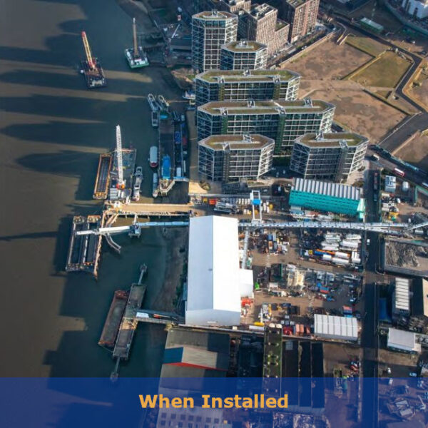 Telestack TS1550 Radial Telescopic Shiploader - Nelson Machinery