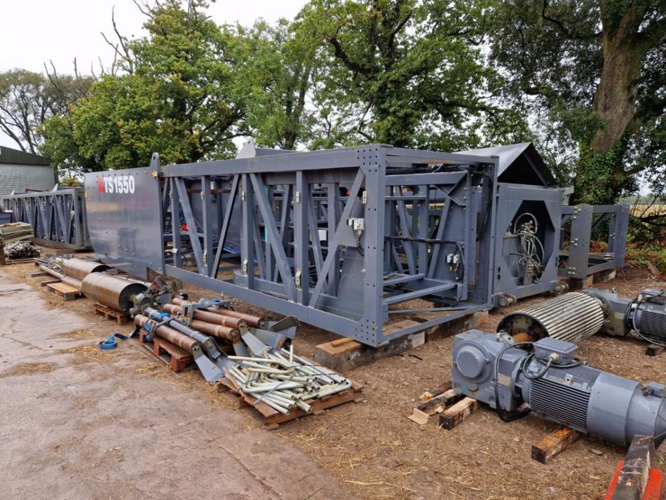 Telestack TS1550 Radial Telescopic Shiploader - Nelson Machinery