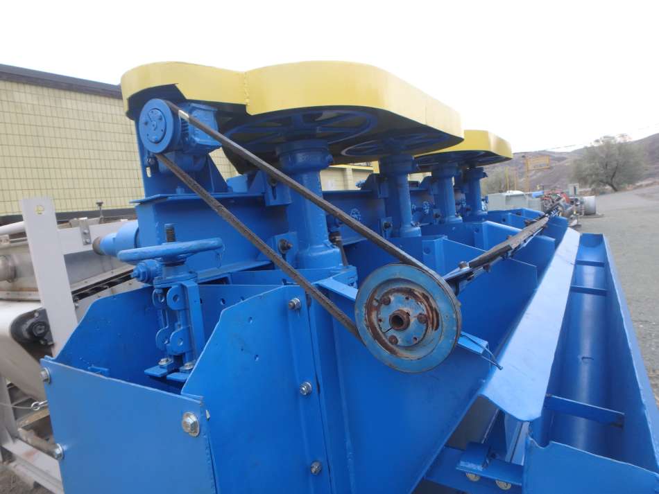 Denver DR12 Flotation Cells, Bank of 4 - Nelson Machinery