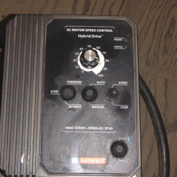KB Genesis KBAC45 Speed Controller - Nelson Machinery