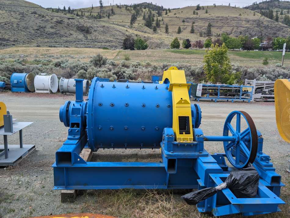 4' X 5' DENVER BALL MILL - Nelson Machinery & Equipment Ltd.