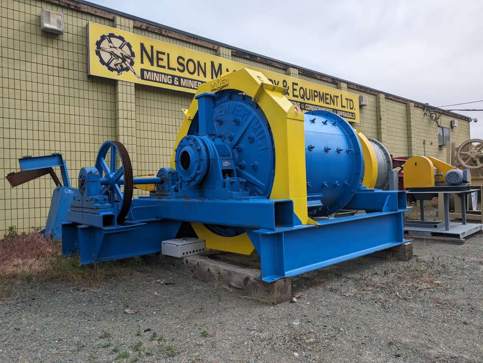 4' X 5' DENVER BALL MILL - Nelson Machinery & Equipment Ltd.