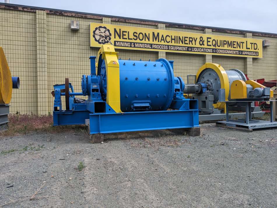 4' X 5' DENVER BALL MILL - Nelson Machinery & Equipment Ltd.