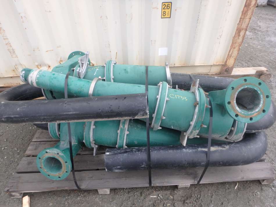 10" Multotec Urethane Cyclones - Nelson Machinery