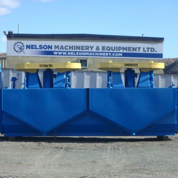Outokumpu OK3 Flotation, Bank of 4 Cells - Nelson Machinery