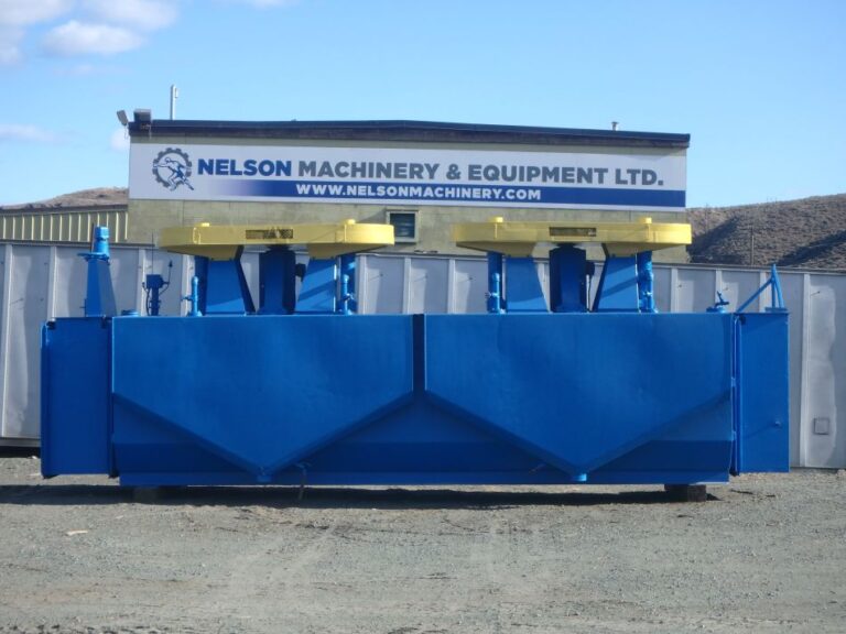Outokumpu OK3 Flotation, Bank of 4 Cells - Nelson Machinery