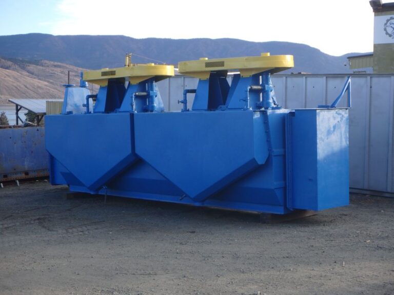 Outokumpu OK3 Flotation, Bank of 4 Cells - Nelson Machinery