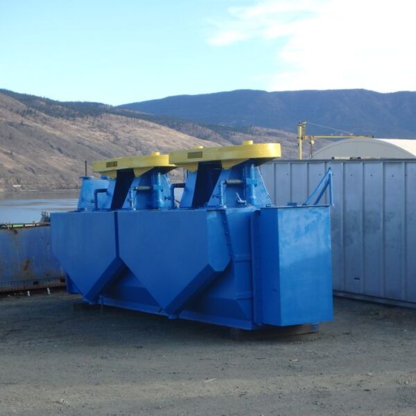 Outokumpu OK3 Flotation, Bank of 4 Cells - Nelson Machinery